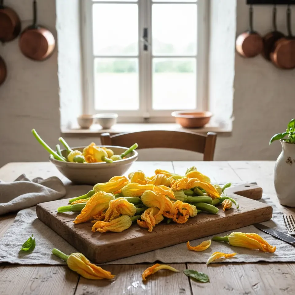 Courgette Flower Recipe – A Garden Delicacy - savorysweetempire.com
