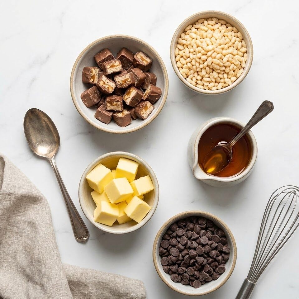 Ultimate Recipe for Mars Bar Rice Krispie Squares (No-Bake Mars Bar ...