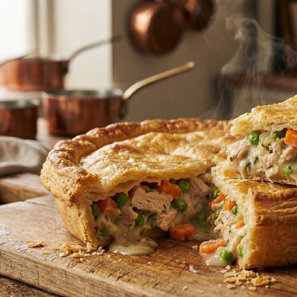 The Ultimate Creamy Chicken and Veg Pie Recipe: A Comforting Step-by ...